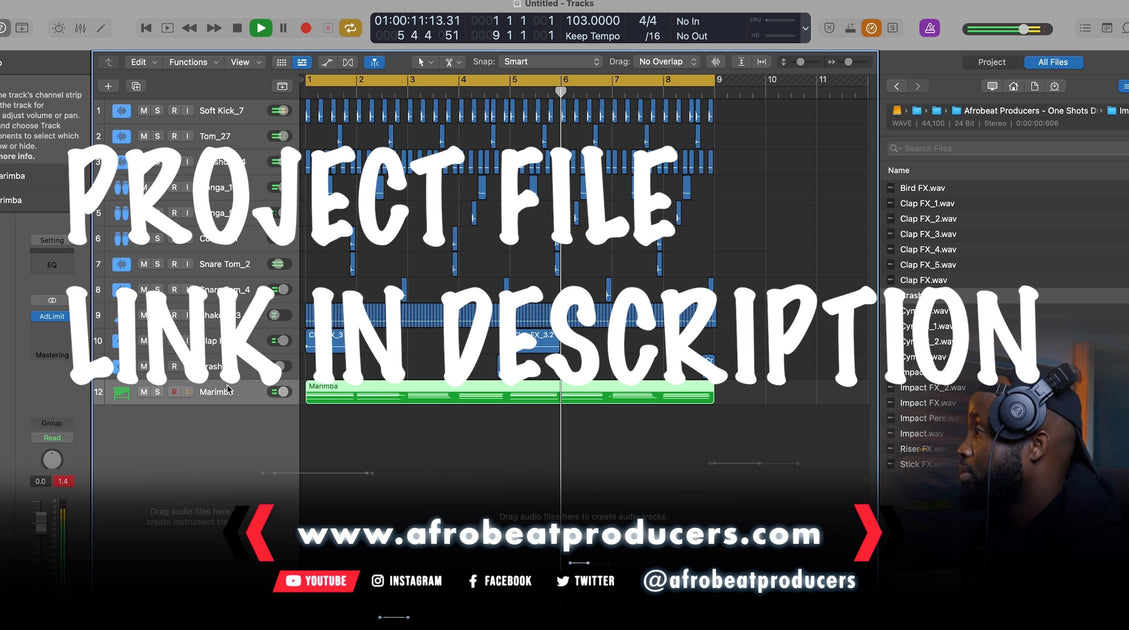 Producing an Afrobeat Song From Scratch | Logic Pro Tutorial 🔥 [Downlo – Afrobeat Producers